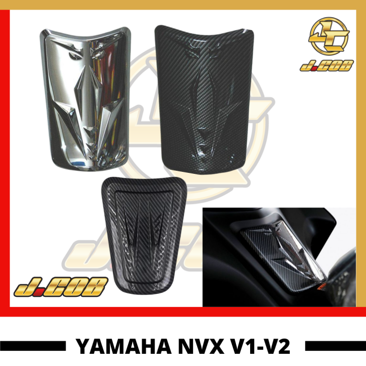 Yamaha nvx 155 V1 V2 fuel tank cover carbon chrome | Lazada PH