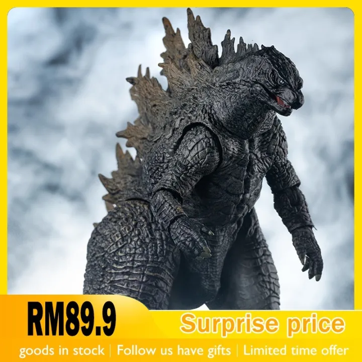 NECA Nuclear Power Injection Energy Fire Burning Godzilla Articulated ...
