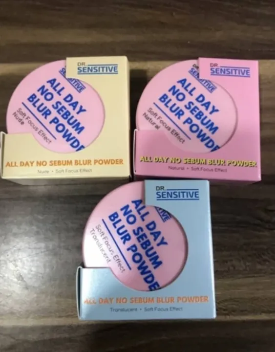 DR. SENSITIVE All Day No Sebum Blur Powder 25g * SOLD INDIVIDUALLY ...