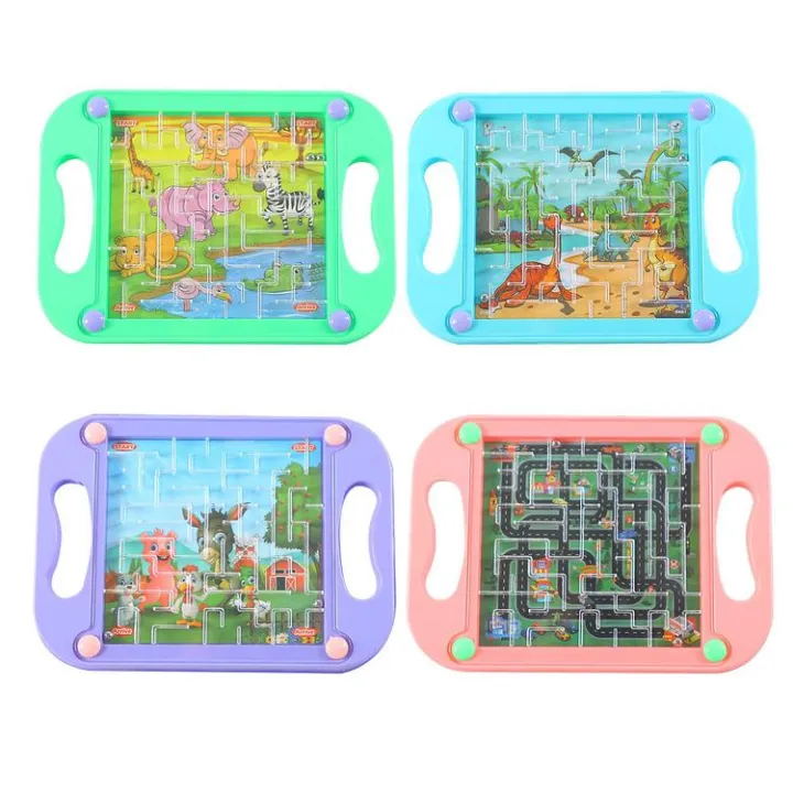 Labyrinth Board Game Hand-held Labyrinth Balance Board Labyrinth Board ...