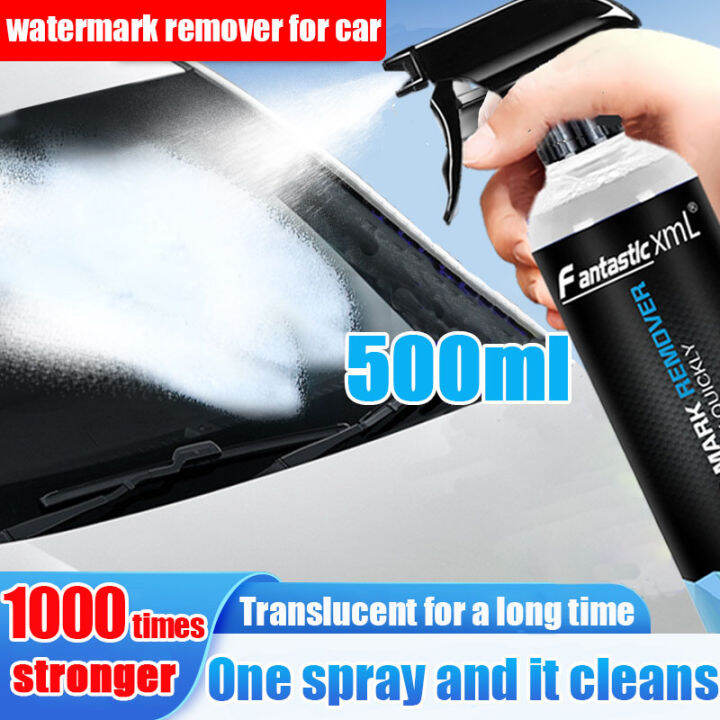 Remove the watermark in 30 seconds glean acid rain remover for car ...