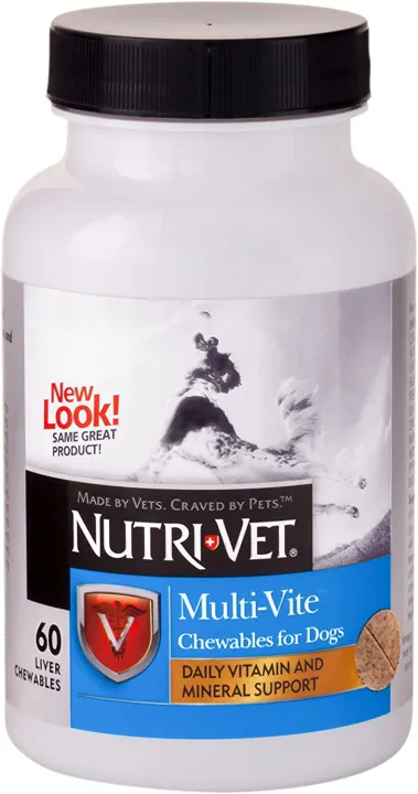 Nutri-Vet Multi-Vite Chewables for Dogs | Formulated with Vitamins ...