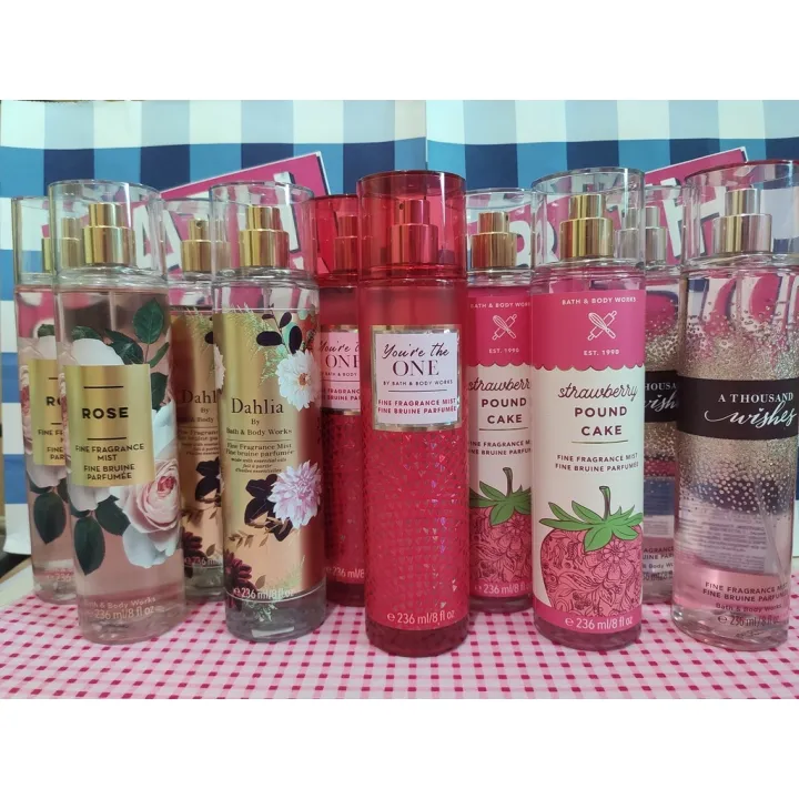 ORIGINAL Bath and Body Works Body Mist 88ml and 236ml | Lazada PH