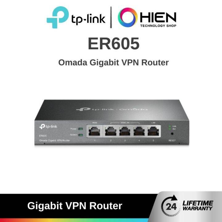 ER605 TP-Link Omada Gigabit VPN Router PoE - OHIEN | Lazada.co.th
