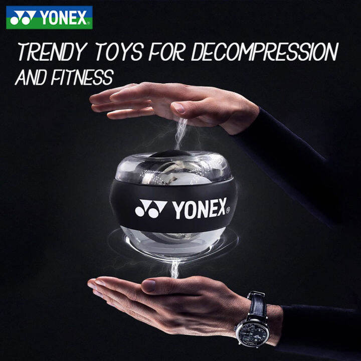 YONEX Auto-Start Wrist Power Gyro Ball Relax Spinning Wrist Trainer ...