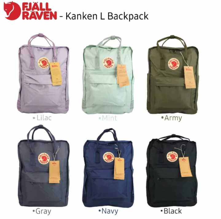 Tas Ransel FJALLRAVEN KANKEN Unisex Import Logo Reflective Cahaya Size ...