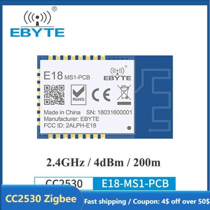 CC2530 Zigbee 2.4GHz Wireless Transmitter Receiver Zigbee Module 4 dBm ... CC2530 Zigbee 2.4GHz Wireless Transmitter Receiver Zigbee Module 4 dBm ...