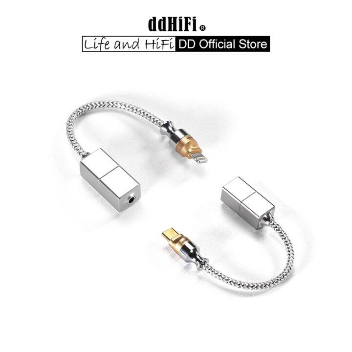 DD ddHiFi TC35Pro 2nd Gen Eye2 (E2) USB-C Lighting to 3.5mm DAC Dongle ...