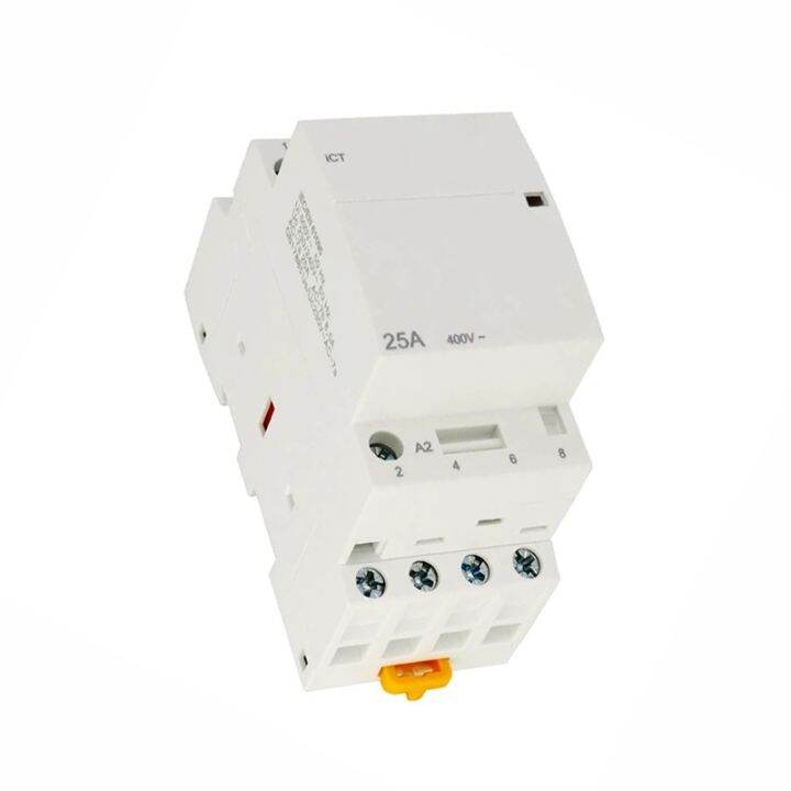 Контактор Schneider Ict-25A 4P Modular Contactor 2P 2NO Or 2NC 1NO1NC 24V 110V 220V Automatic ...