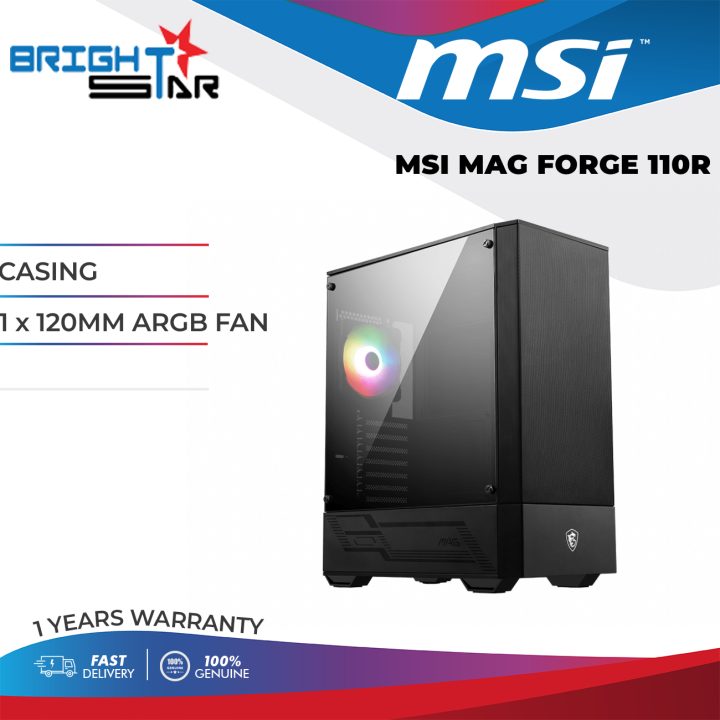 MSI Desktop Casing MAG Forge 110R (ATX) | Lazada