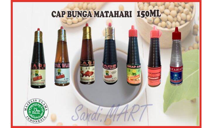 Penyedap Rasa Cap Bunga Matahari 150ml | Minyak Wijen | Rajarasa ...