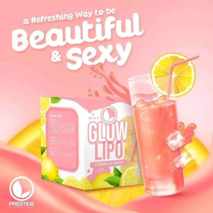 Prestige Glow Lipo 12 in 1 Slimming Juice Lemon Flavor 10 Sachet Per ...