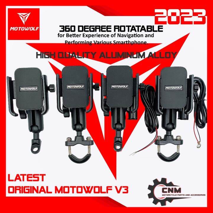 Original Motowolf Cp V3 Rotation Holder v3 for motorcycle | Lazada PH