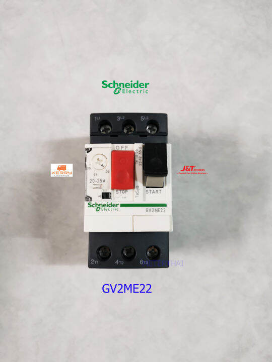 Schneider Electric GV2ME22 มอเตอร์เบรกเกอร์ชนิดมีโอเวอร์โหลดในตัว ...