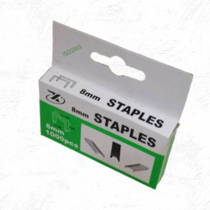 BHE-7242 1 Box 8mm Staples 1000pcs for Gun Tacker Staple Wire | Lazada PH