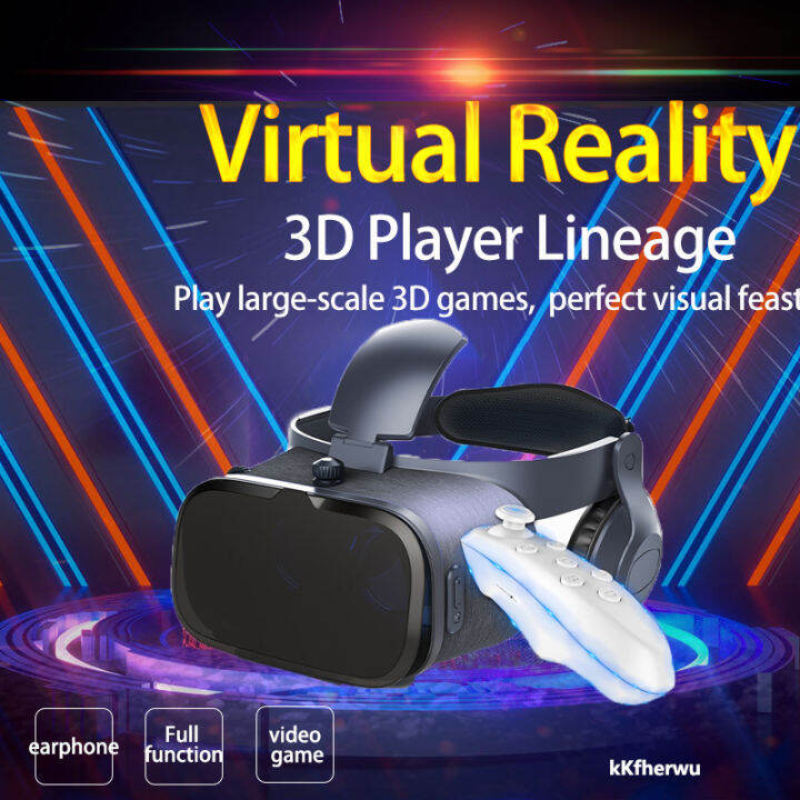 Vr with 2 Hands Controller Vr Box Vr Headset Vr Box with Controller ...