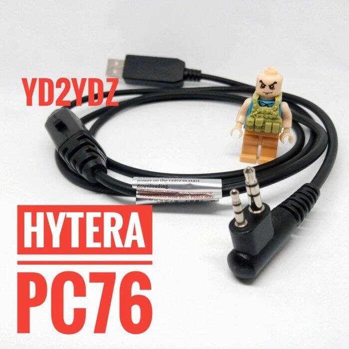 Kabel program pc76 usb programming hyt pc-76 hytera pd488 dmr pd488g bd588 pd bd series pd408 ...