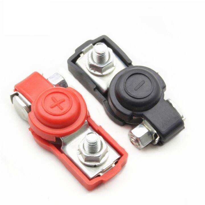 2Pcs Professional Car Battery Terminals Adapter Durable Wire Connection ...