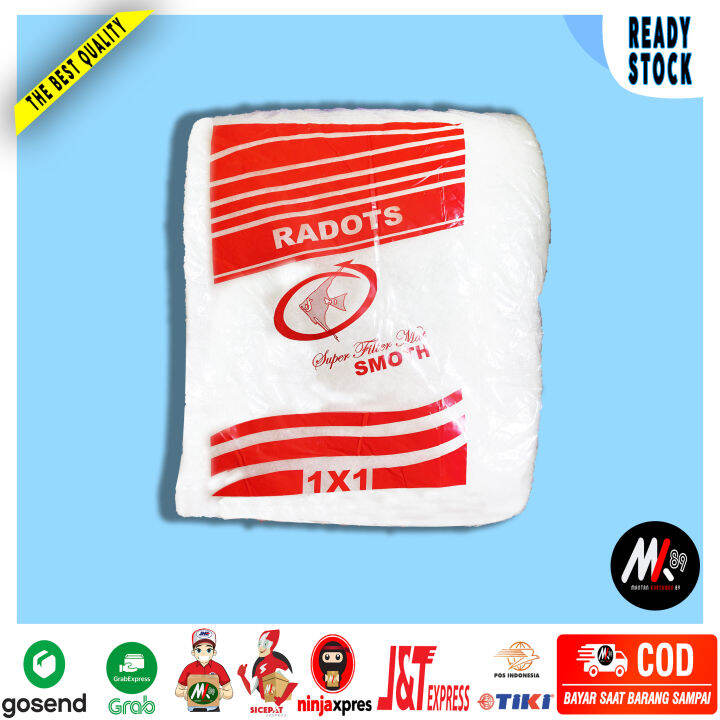 Kapas Filter Aquarium 100x100 cm Busa Aquascape Media Filter Dacron ...