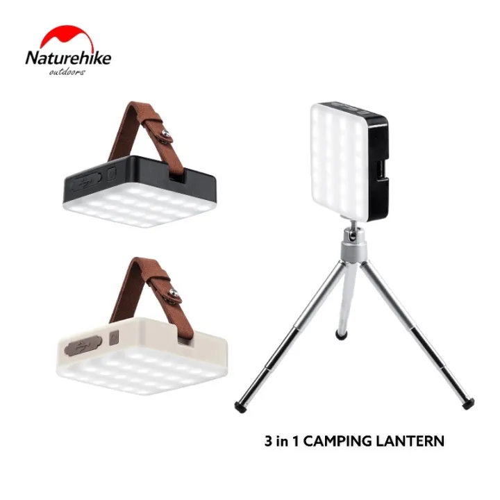 Naturehike Multifunction LED 9000mAh Camping Lamp with mini tripod ...