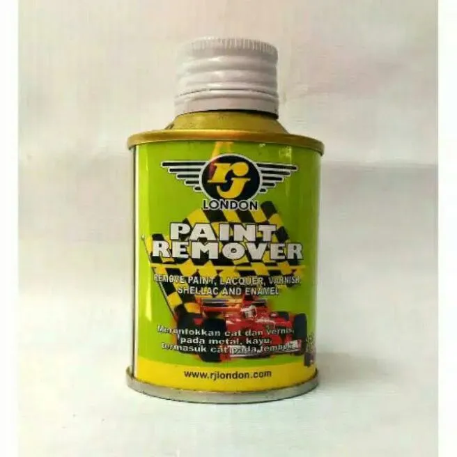 RJ Paint Remover 100gr Cairan Penghilang Cat Perontok Cat Pernis Kayu ...