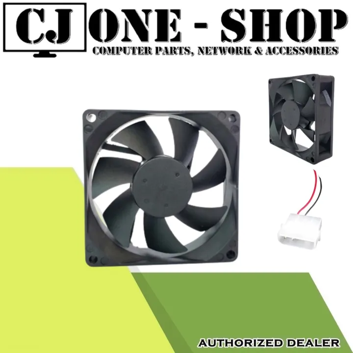 80mm chassis, exhaust computer case fan black | Lazada PH