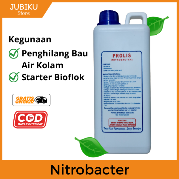 PROBIOTIK Nitrobacter Pengurai Amoniak Kotoran Ikan dan Ternak | Lazada Indonesia