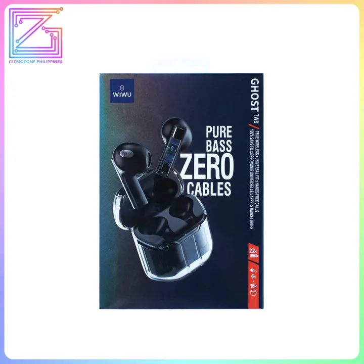 WiWU Ghost TWS Pure Bass Zero Cable Ear Pods | Lazada PH