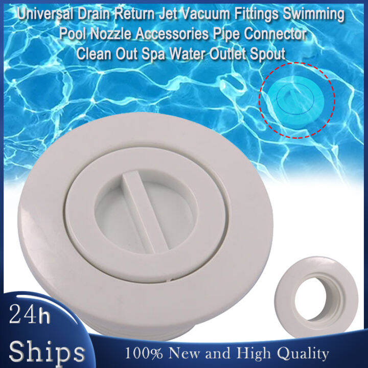 Universal Drain Return Jet Vacuum Fittings Swimming Pool Nozzle Pipe ...