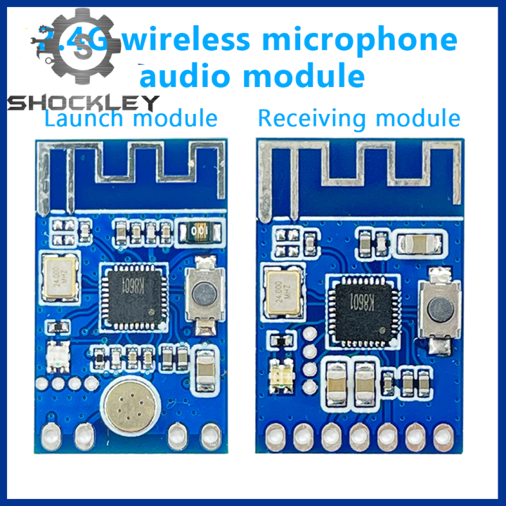 Shockley 2.4G Wireless Microphone Audio Signal Receiving and ...