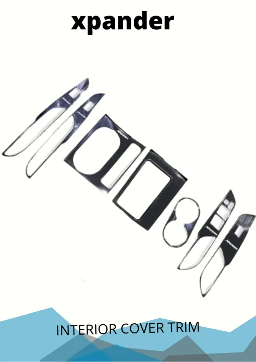 mitsubishi xpander 2017-2020 power window cover interior trims ...