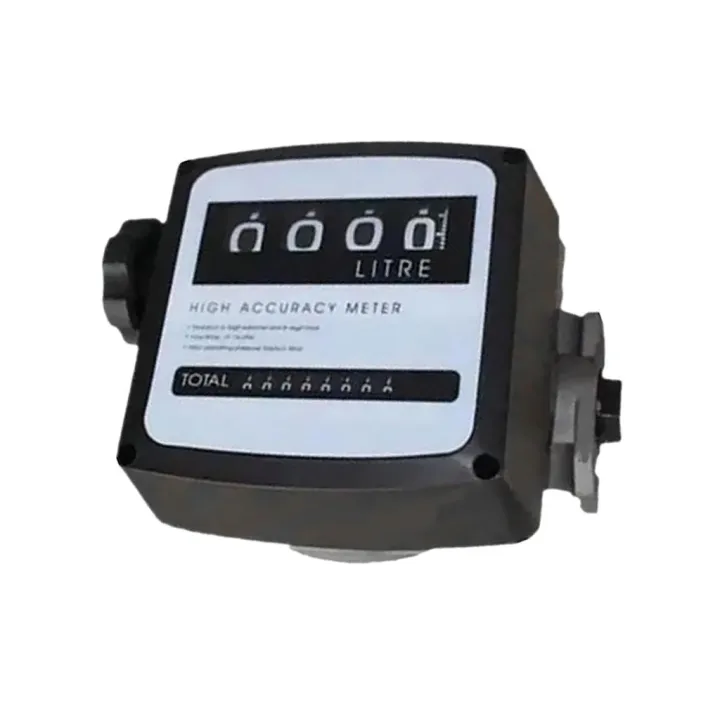 Miracle Shining 1" Digital Petrol Diesel Fuel Oil Turbine Flow Meter ...