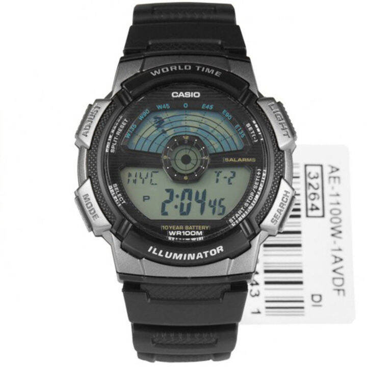 Casio Youth AE-1100W-1A AE1100W-1A AE1100W-1AVDF AE-1100W-1AVDF World ...