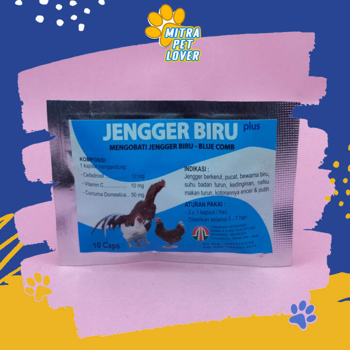 MENGATASI JENGGER BIRU ATAU BLUE COMB PADA AYAM - JENGGER BIRU CAPSULE ...