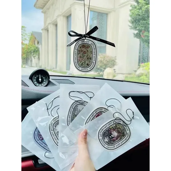 Diptyque Car Fragrance Aromatherapy Hanging Diffuser Sheet Scented ...