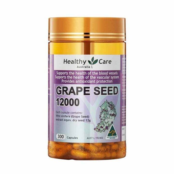 NEW Melatonin-จัดส่งฟรี GRAPE SEED 300 แคปซูลเพื่อสุขภาพหลอดเลือด ...