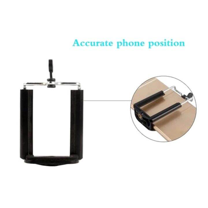 Premium Smartphone Holder for Selfie Stick, Camera Stand for Live ...