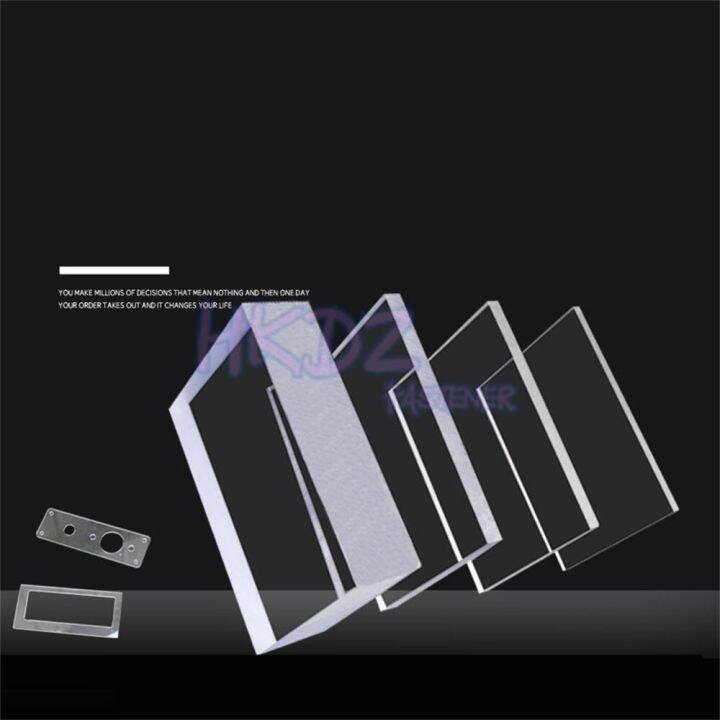 100x100 100x150 200x300mm Transparent Clear Plastic Sheet Acrylic Board ...