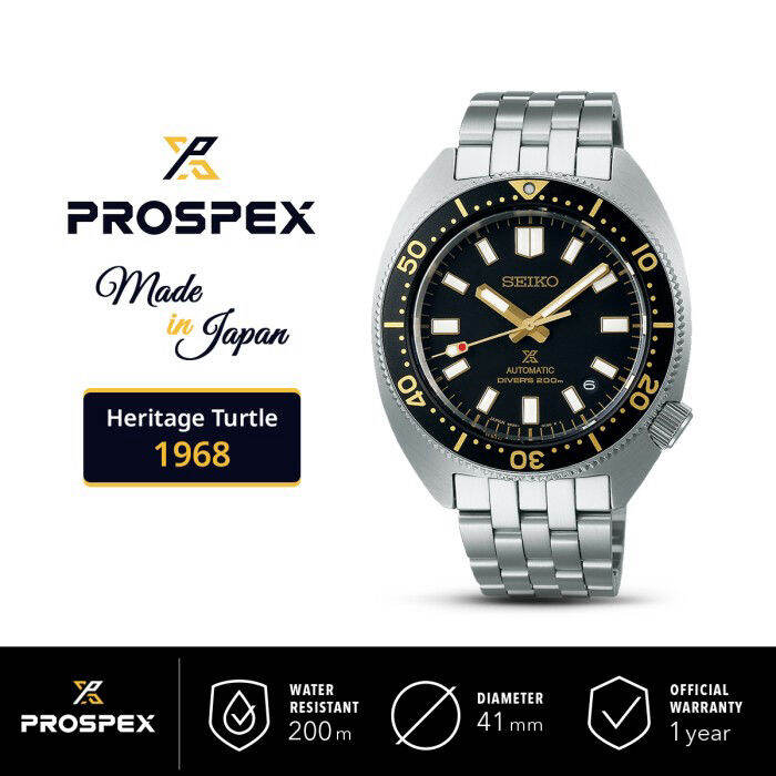 Seiko Prospex Sea Diver SPB315J1 Automatic Heritage Turtle 1968 ...