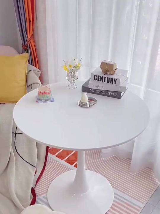 RUNDA Restaurant Round Table BLACK FRAME Quad-eg Table/ Round Wooden ...