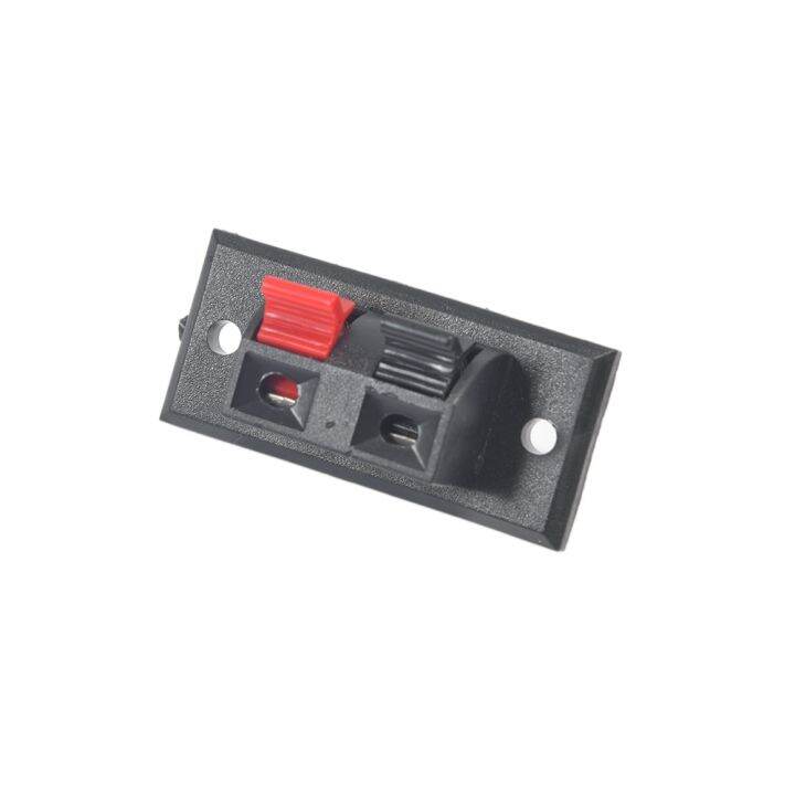 5 Pcs 2 Positions Connector Terminal Push In Jack Spring Load Audio ...