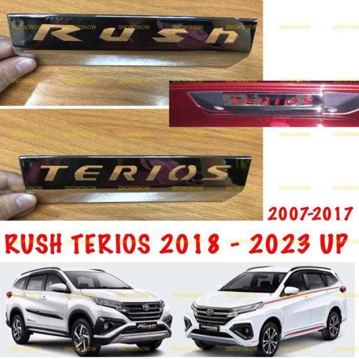 Terios Cover Lampu Spoiler All New Rush Terios 2018 2021 2022 2023 ...