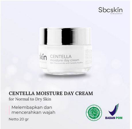 Sbcskin [BPOM] Centella Moisture Day Cream 20 gr|Centella Asiatica ...