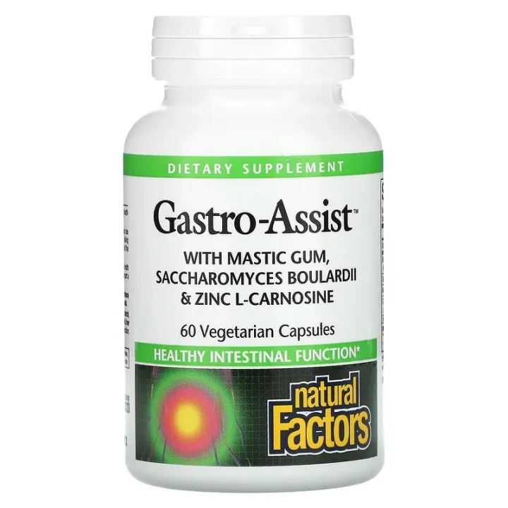 Gastro-Assist with Mastic Gum, Saccharomyces Boulardii & Zinc L ...