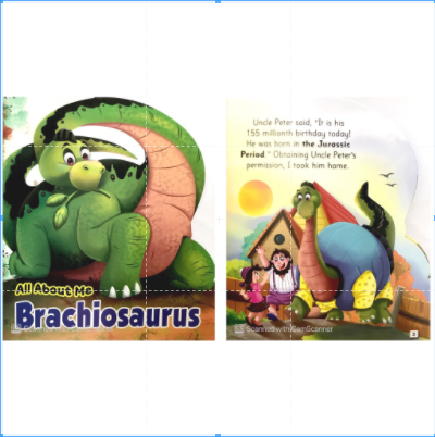 【Mind to Mind】All About Me - Dinasour Books /Story Book for Kids ...