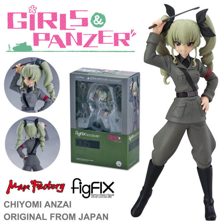 งานแท้ 100% figFIX Max Factory จากการ์ตูนเรื่อง Girls und Panzer สาวปิ๊งซิ่งแทงค์ สาวน้อยน่ารัก ...