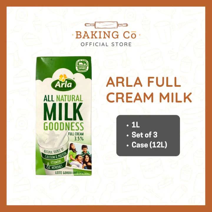 Arla Full Cream Milk - 1L/Twin pack/Bundle (set of 3) | Lazada PH