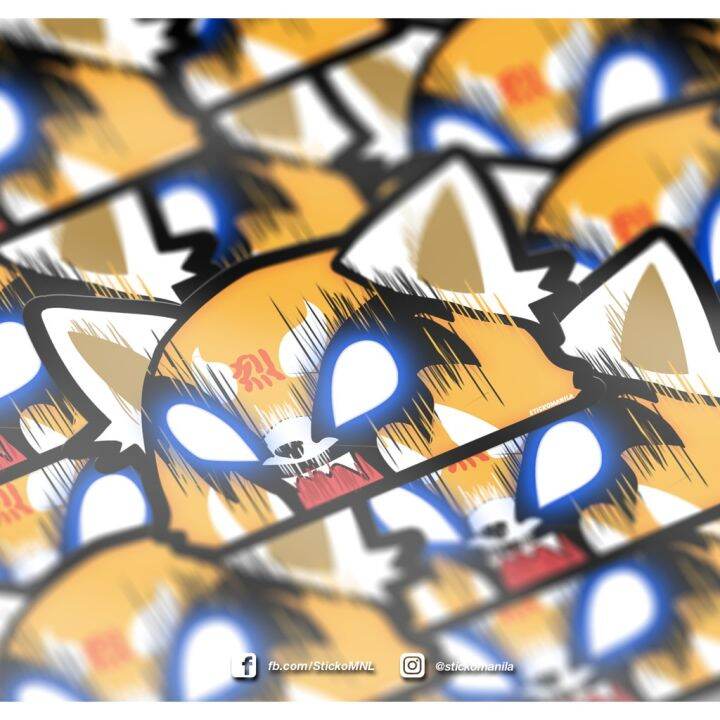 Sticko Manila : Sanrio Aggretsuko - Retsuko (Peeker) | Lazada PH