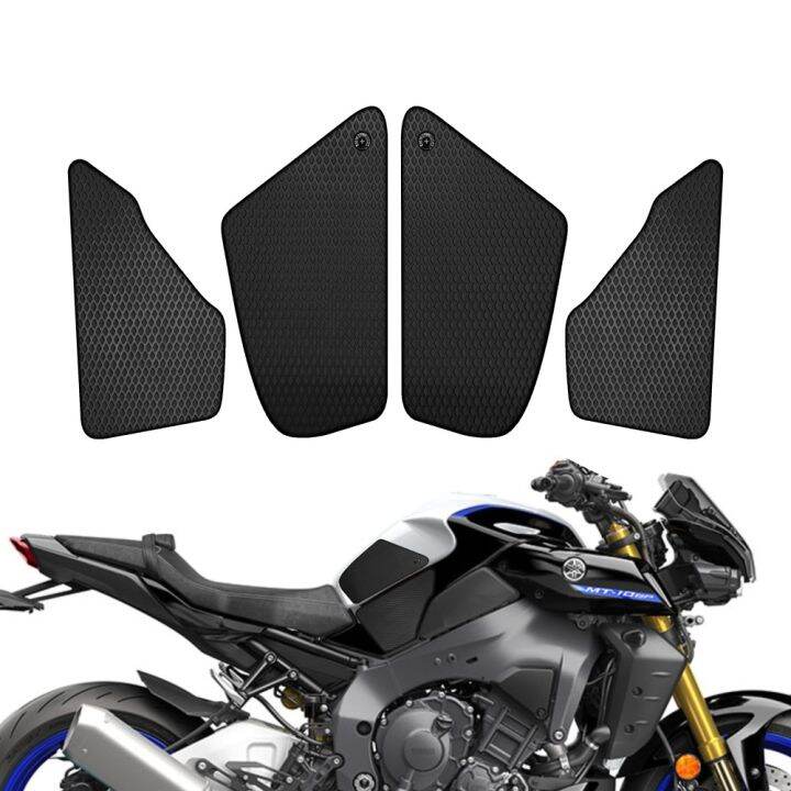 Motorcycle Tank Traction Pad Anti Slip Sticker Gas Knee Grip Protector ...