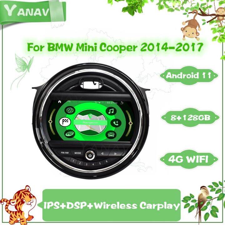 Android 11 Car Radio For BMW Mini Cooper S Hatch F54 F55 F56 2014-2017 ...
